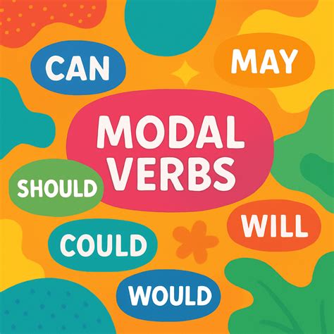 Common Modal Verbs And Their Functions English Test Zone Verbs