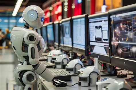 Explore Advanced Programming Courses In A Technology Center With Robots And Computers Generative
