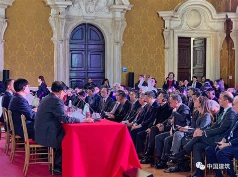 China State Construction Cscec On Linkedin On March 22 The First Sino Italian Third Party