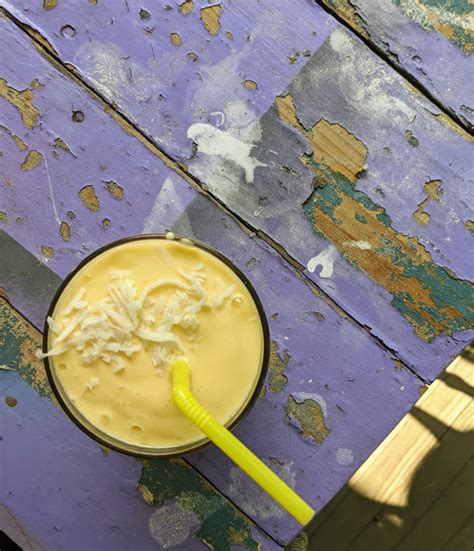 Pineapple Mango Coconut Smoothie Recipe The Domestic Geek Blog