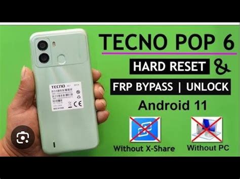 TECNO POP BE FRP BYPASS Fast Simple Done YouTube