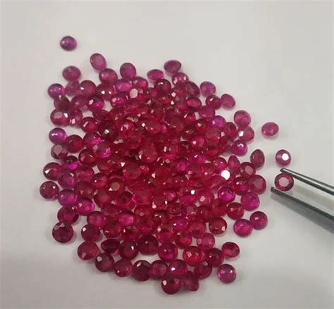 Pink Ruby Step Cut Mm At Rs Carat In Jaipur ID