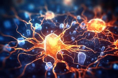 Premium Photo Neural Network Complexity An Abstract Fusion Of Biology