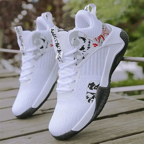 남성용 2022 운동화 야외 캐주얼 신발 미끄럼 방지 통기성 농구화 편안한 가죽 스포츠 신발 남성 패션 Aliexpress