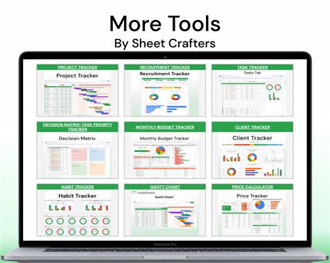 Gantt Chart Task Scheduler Excel Template Etsy