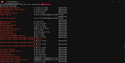 怎么通过命令的形式列出各个linux系统已经安装的软件包？ pacman列出已安装的包 csdn博客