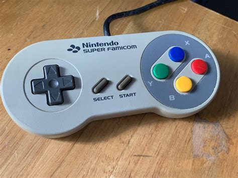Nintendo Super Famicom Controller Original Video Gaming Gaming