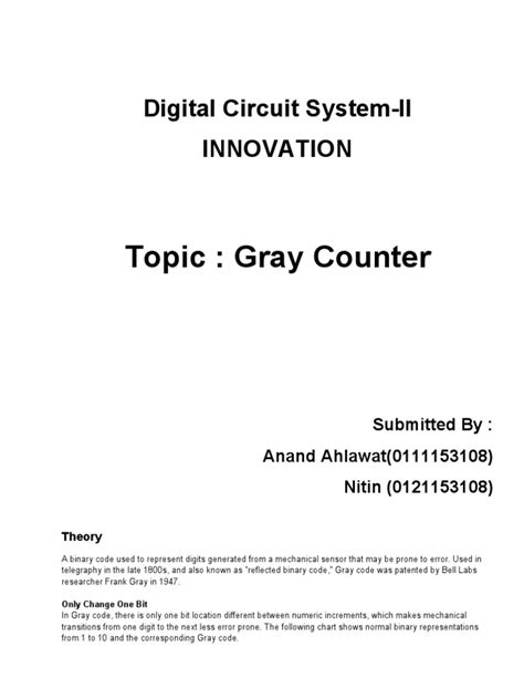Pdf Digital Circuit System Dokumentips
