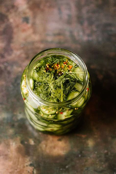Cucumber Dill Pickles Quick And Easy Recipe The Spoonie Chef Easy