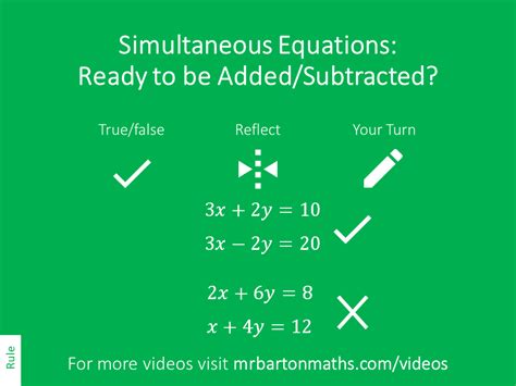 Simultaneous Equestions Variation Theory