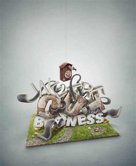 create a 3d text effect with photoshop and maya envato tuts