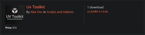 UV Toolkit For Blender X Released Scripts And Themes Blender Artists Community