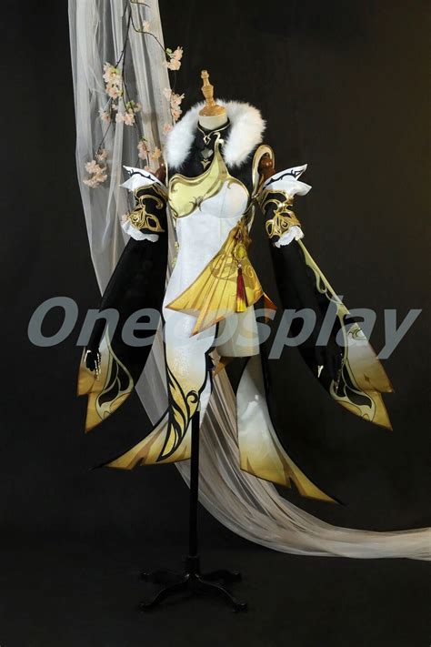Genshin Impact Ningguang Costume Cosplay Suit Womens Outfit Ver1 Ebay