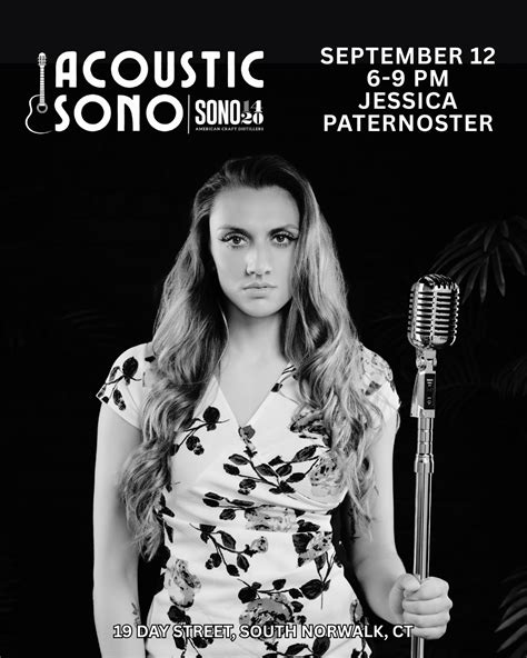Jessica Paternoster Live At Sono 1420 Friday September 12