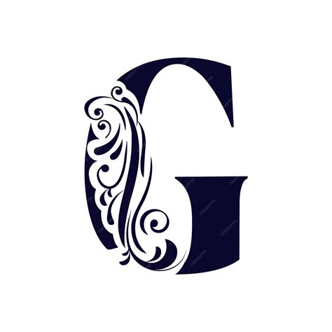 Premium Vector G Letter Monogram Initial Elegant Logo