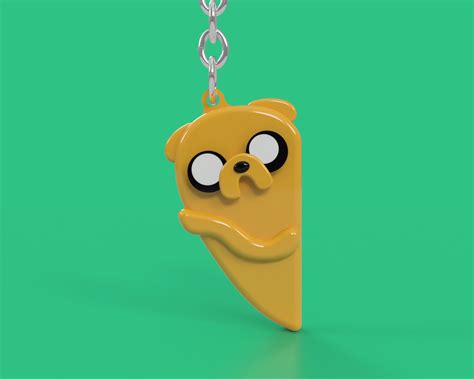 Finn And Jake Keychain By Taiced Construyendo Ideas Download Free Stl Model
