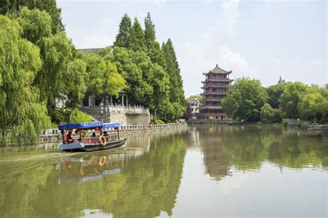 合肥三河古镇景区小南河风光 国内旅游景点 旅游景点 摄影素材 汇图网www huitu