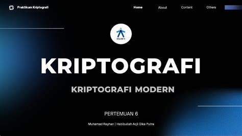 Pertemuan 6 Pemrograman Kriptografi And Prosedur Tugas Akhir Youtube