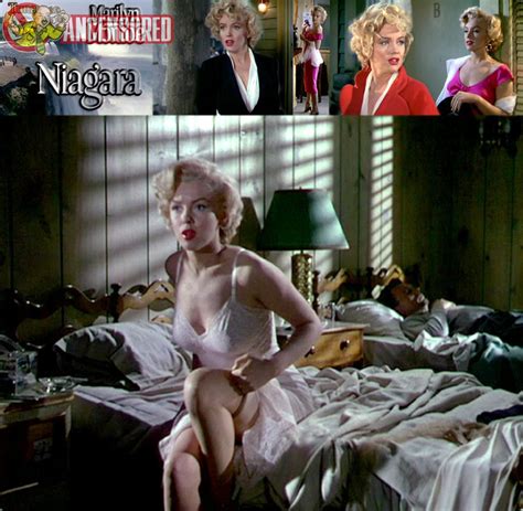 Naked Marilyn Monroe In Niagara