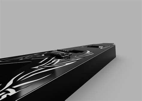 Flying V Guitar Par Semi Téléchargez Gratuitement Un Modèle Stl