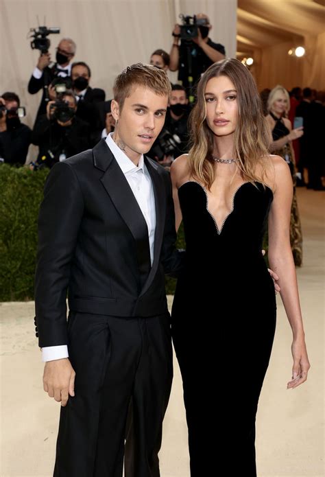 Hailey And Justin Bieber At 2021 Met Gala In New York 09132021