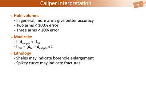 Well Logging 02 Caliper Log Pdf