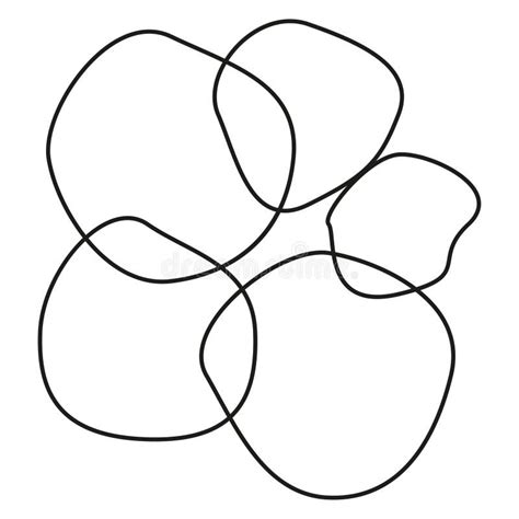 Doodle Icon With Random Overlapping Design Element Vector Illustration Stock Vector