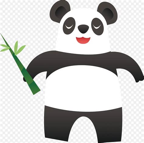 卡通熊猫矢量图PNG图片素材下载 图片编号qozzokdy 免抠素材网