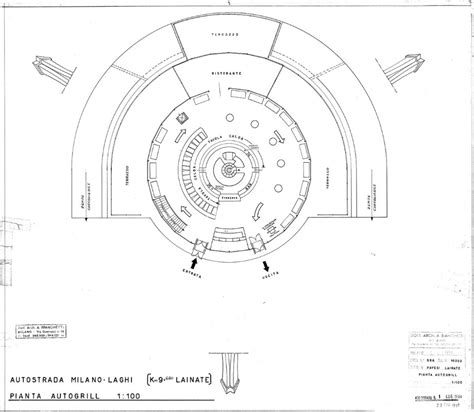 Lost Icons Of The Economic Boom Angelo Bianchettis Lainate Motorway Service Area For Pavesi Is