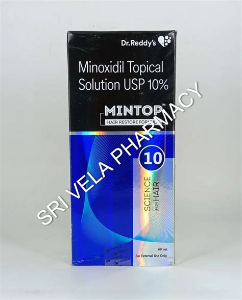 Mintop 10 Solution 60ml Minoxidil Solution At ₹ 1480piece