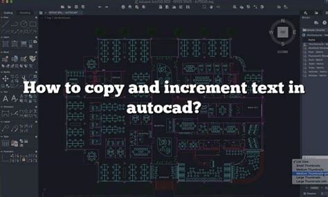 How To Copy And Increment Text In Autocad