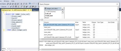 Sql Why Does Collate Sqllatin1generalcp1cias Keep Populating