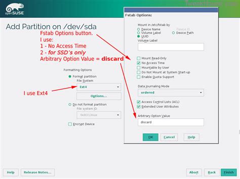 Dual Boot OpenSUSE Leap And Windows UEFI TweakHound