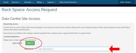 Host It Tutorials Client Portal Tutorials Open Data Centre Access