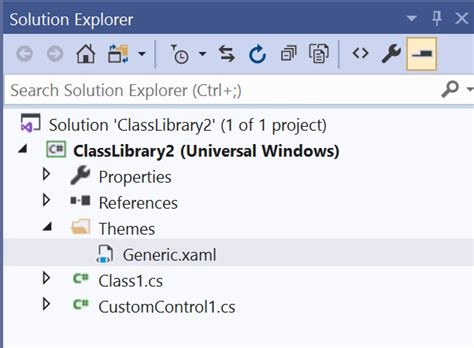 Winui3 Adding Templated Control Doesnt Generate Themesgenericxaml