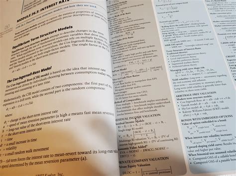 Equilibrium Term Structure Models Kaplan Discrepancy Textbook And Quicksheet Rcfa