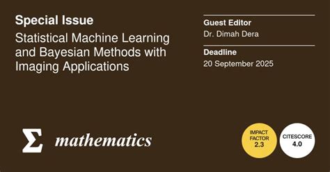 Mathematics Mdpi On Linkedin Statisticalmachinelearning Bayesianmethods Imaging