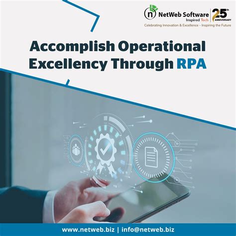 How Rpa Can Boost Efficiency And Efficiency Netweb Software Posted On