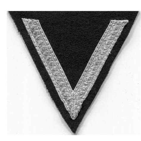 German Waffen Ss Sturmann Rank Chevron Warstuffcom