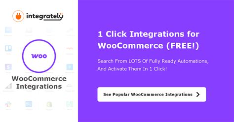 WooCommerce Integrations 7 732 1 Click Integrations