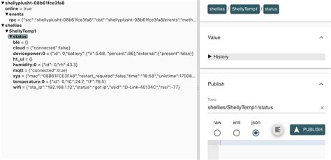 Shelly Mqtt Doesn T Display Values Configuration Home Assistant