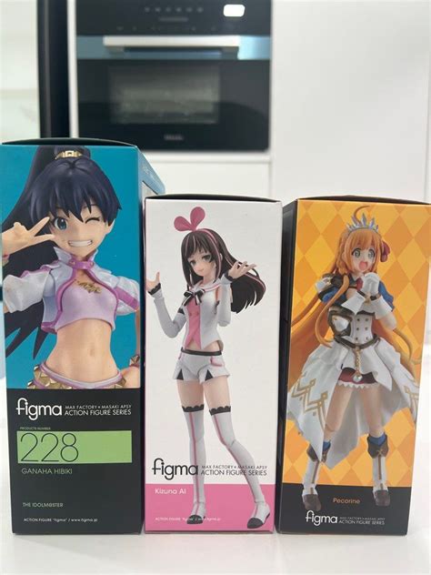 Figma Kizuna Ai Pecorine Gahana Hibiki 228 411 532 Hobbies And Toys
