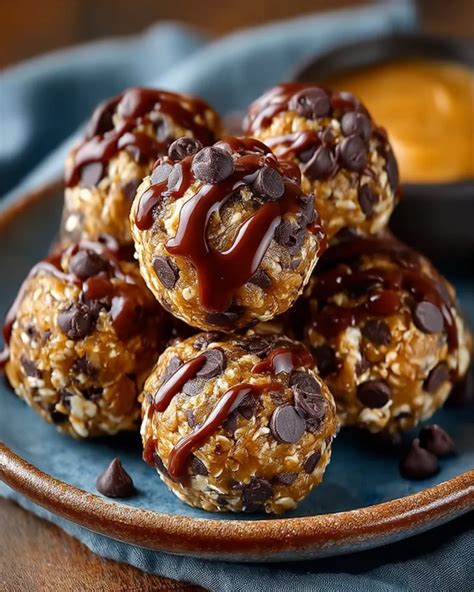 No Bake Chocolate Peanut Butter Energy Bites Easy Snack