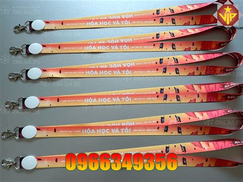 Dây Đeo Thẻ Sinh Viên Hóa Học