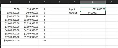Nested If Statement Error Rexcel