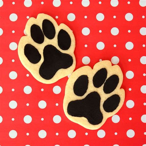 Paw Print Cookie Stencil Set Evil Cake Genius