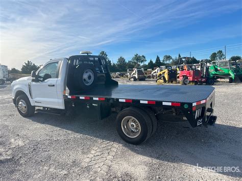 2023 Ford F 350 4x2 Flatbed Truck Ritchie Bros Auctioneers