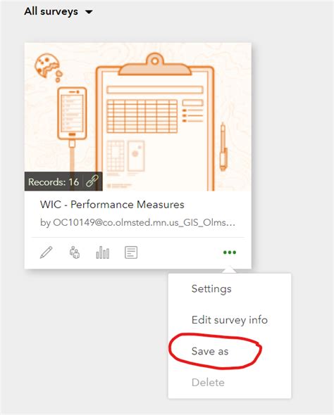 Survey123 Save As New Survey Error Not Owner Esri Community