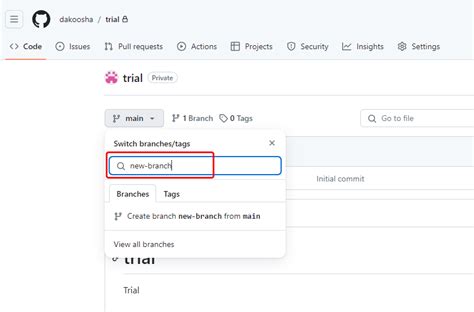 How To Create A New Branch In Github Blog