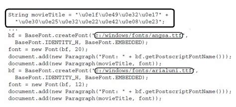 Unicode Font In A Pdf Report Itextsharp Page 2 Ni Community